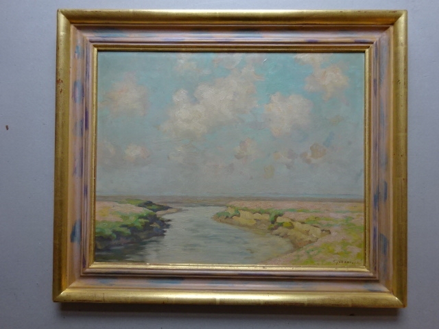 Albert Johannsen | Halligwiese mit Pril (Circa 1930) | MutualArt