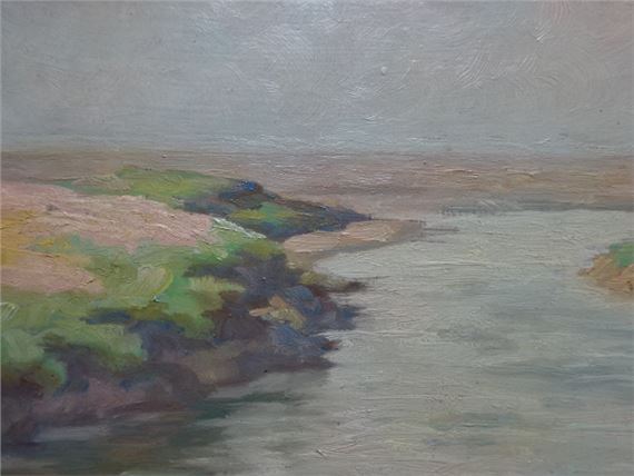 Albert Johannsen | Halligwiese mit Pril (Circa 1930) | MutualArt