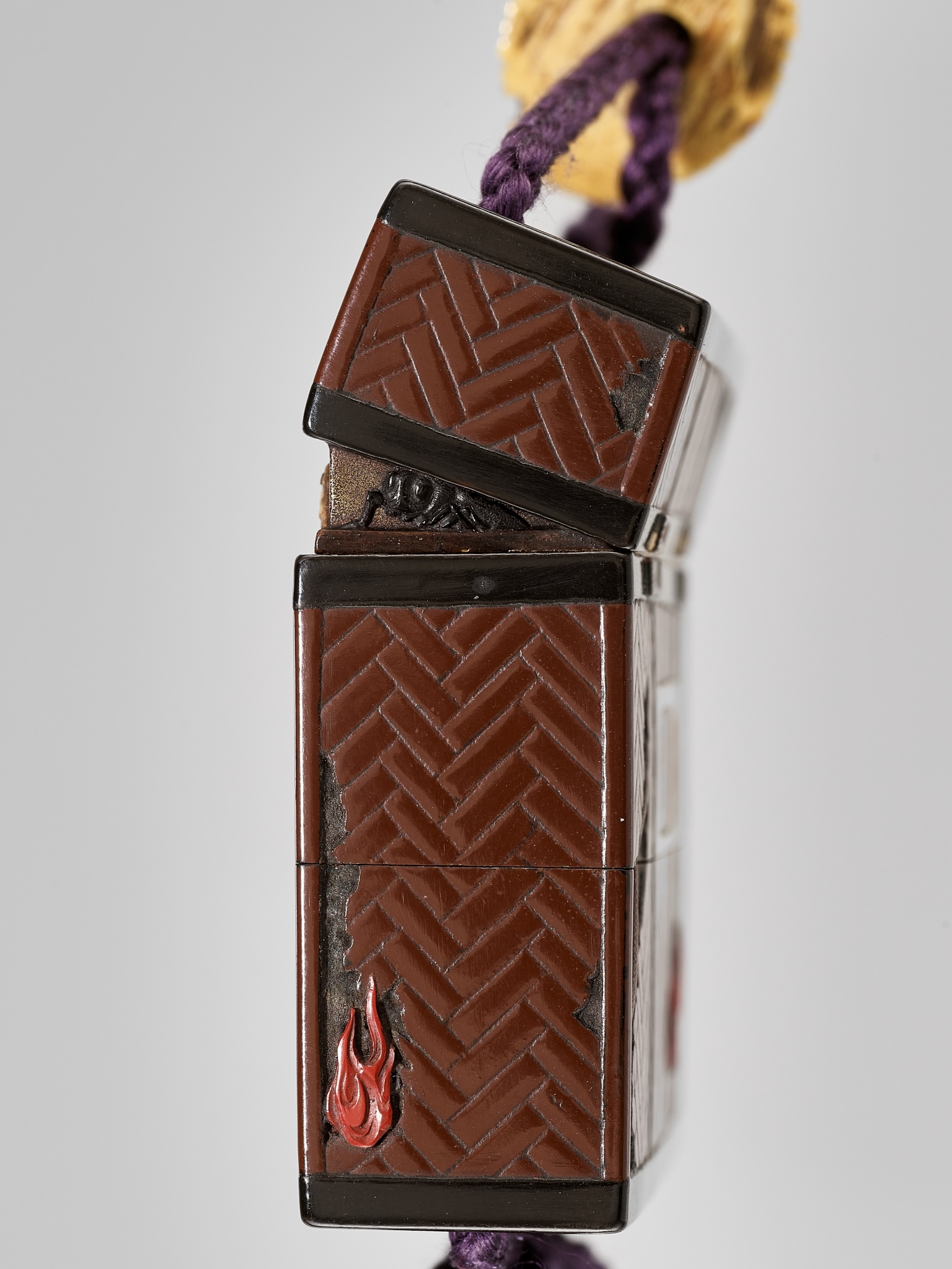 Ogawa Haritsu | RITSUO: A MASTERFUL AND RARE INLAID TWO-CASE INRO ...