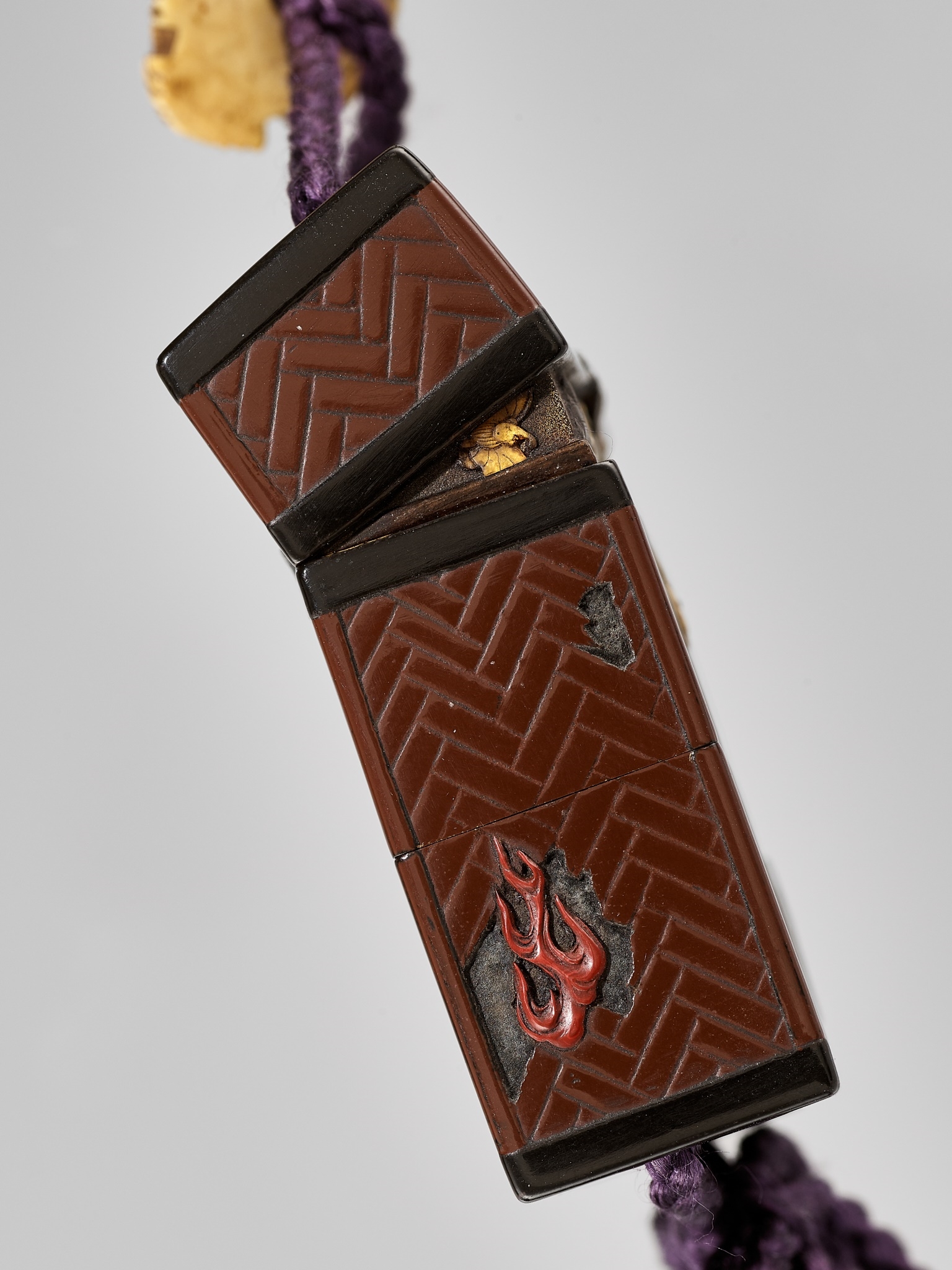Ogawa Haritsu | RITSUO: A MASTERFUL AND RARE INLAID TWO-CASE INRO ...