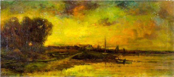 Charles P. Appel | Sunset Landscape | MutualArt