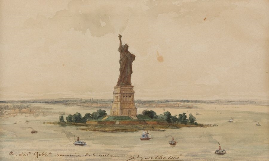 Frédéric-Auguste Bartholdi | La statue de la Liberté | MutualArt