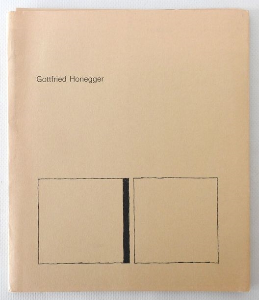 Gottfried Honegger | Tableaux-reliefs, biseautages, sculptures, 1980 ...