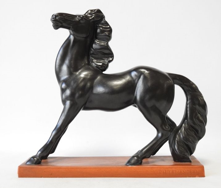 Charles Lemanceau | Charles LEMANCEAU (1905-1980) Sujet en faience ...