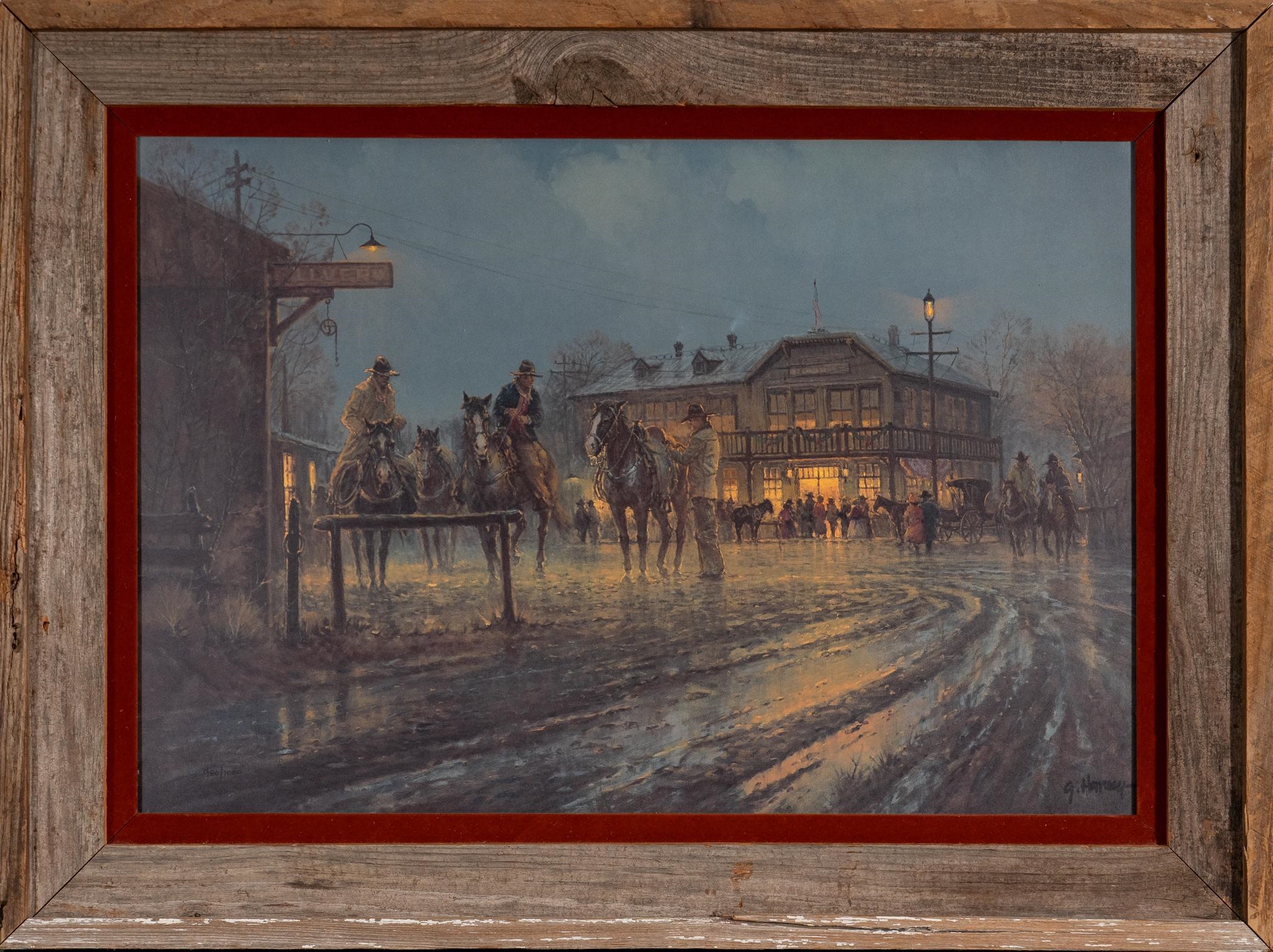 Gerald Harvey Jones | Cowboy's Christmas Ball | MutualArt
