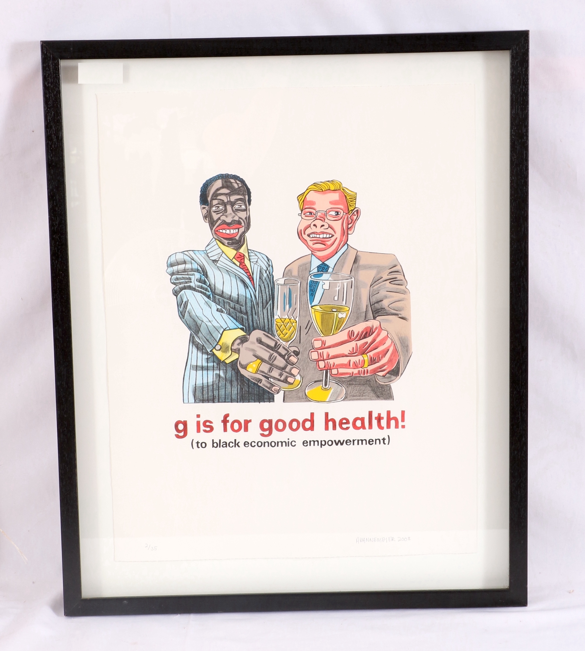 Anton Kannemeyer | G IS FOR GOOD HEALTH (2008) | MutualArt