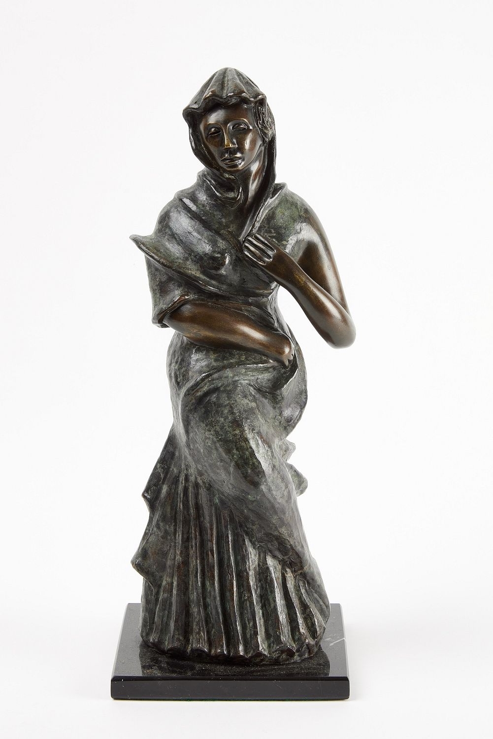 Elie Nadelman | Classical Head with Headdress (1908 - 1909) | MutualArt