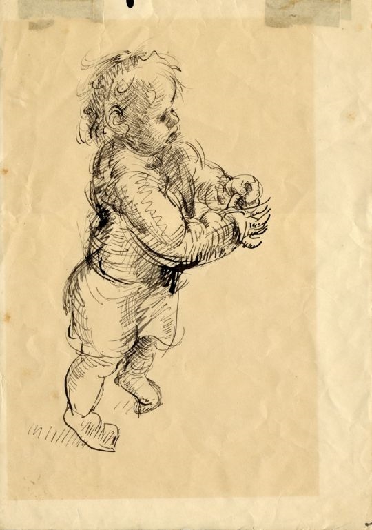 Robert Lenkiewicz | Study of Infant | MutualArt