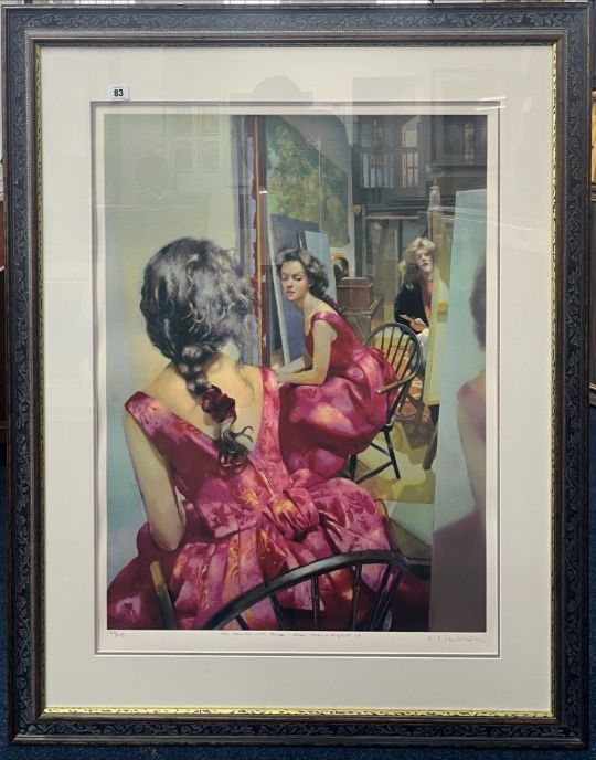 Robert Lenkiewicz | The Painter with Anna - Rear View - Project 18 ...