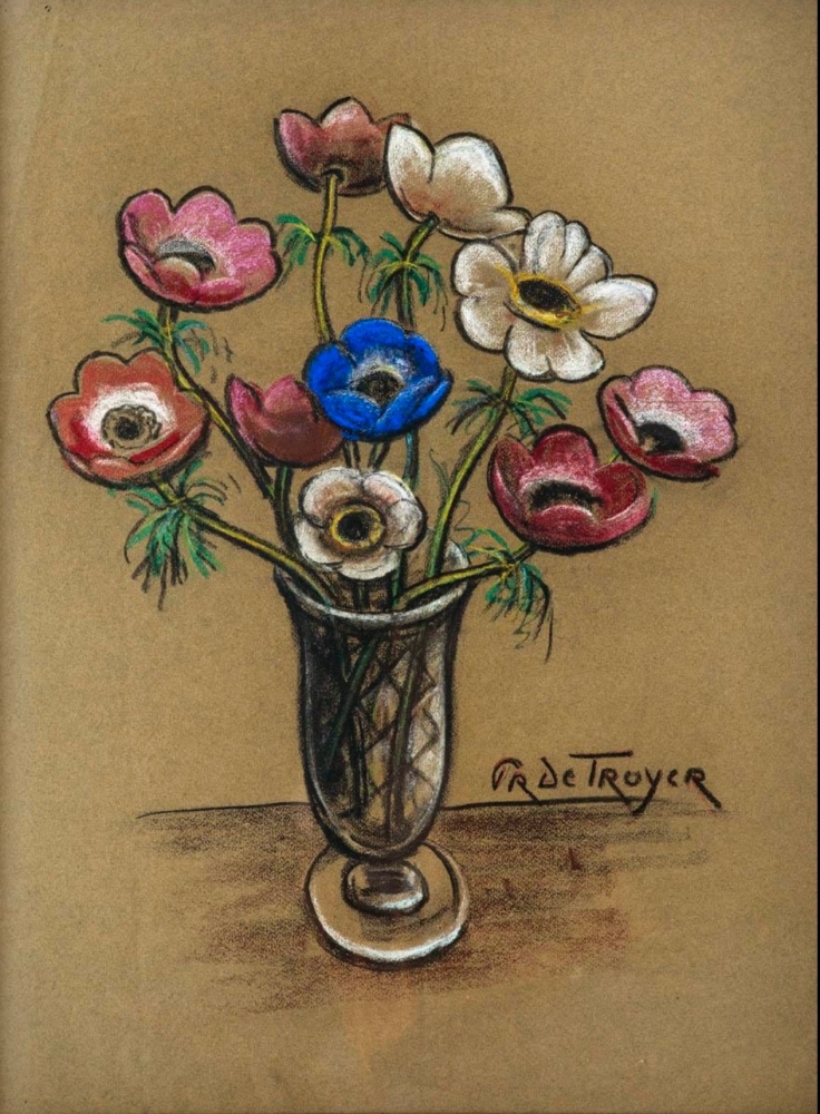 Prosper de Troyer | Flowers | MutualArt