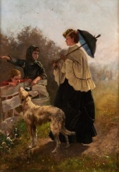 Louis-Charles Verwée | An afternoon read | MutualArt