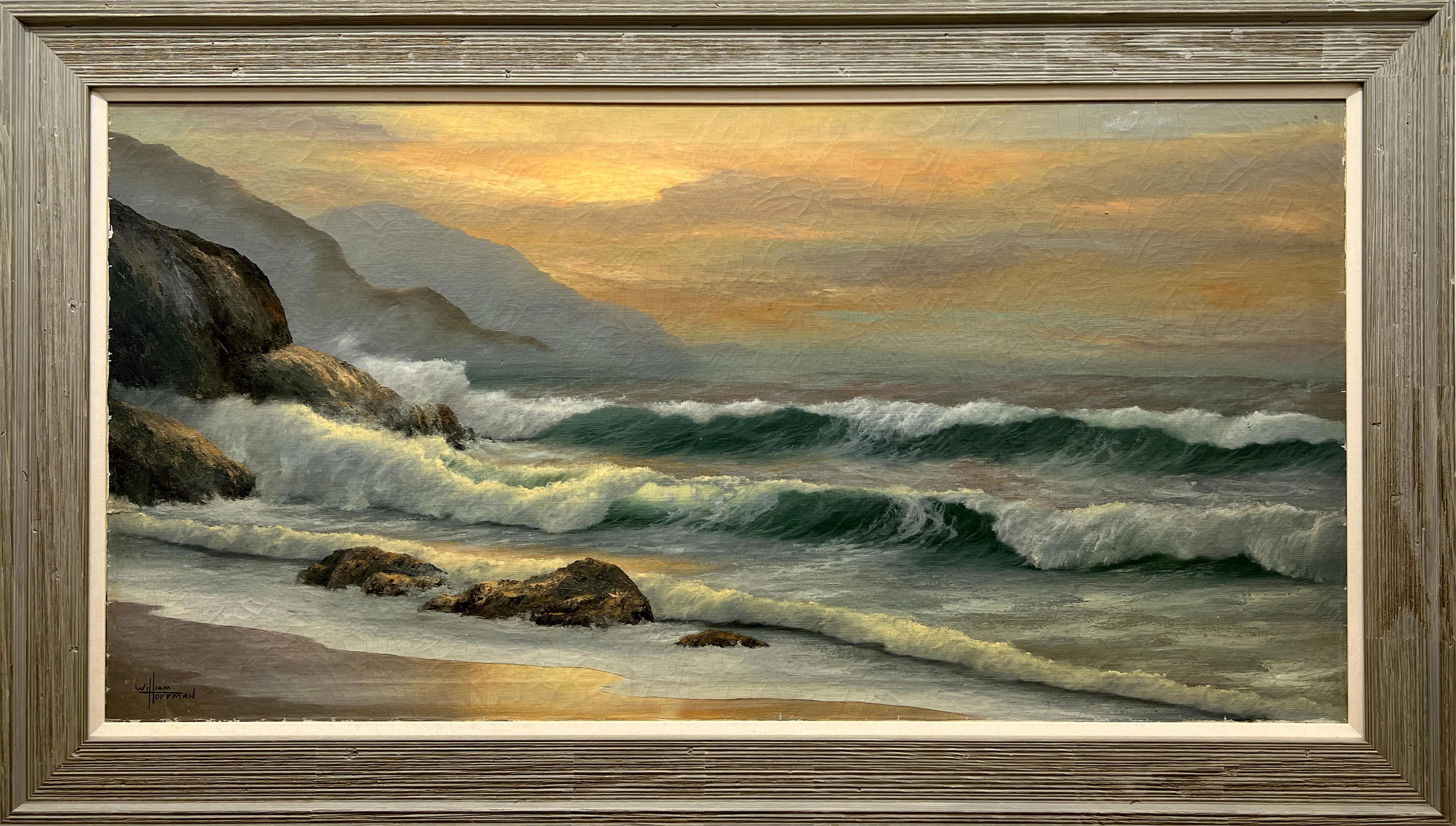 William Hoffman | WILLIAM HOFFMAN ORIGINAL OIL PAINTING SEASCAPE ...
