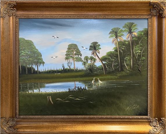 Al Black | AL BLACK FLORIDA HIGHWAYMEN GREEN OASIS | MutualArt