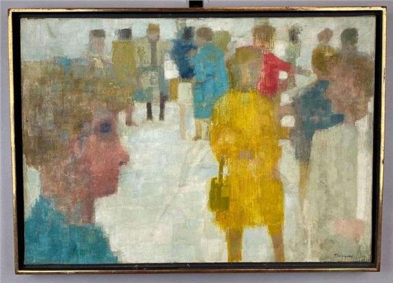 Michel Thompson | MCM Michel Thompson French (1921-2007) Group in a ...