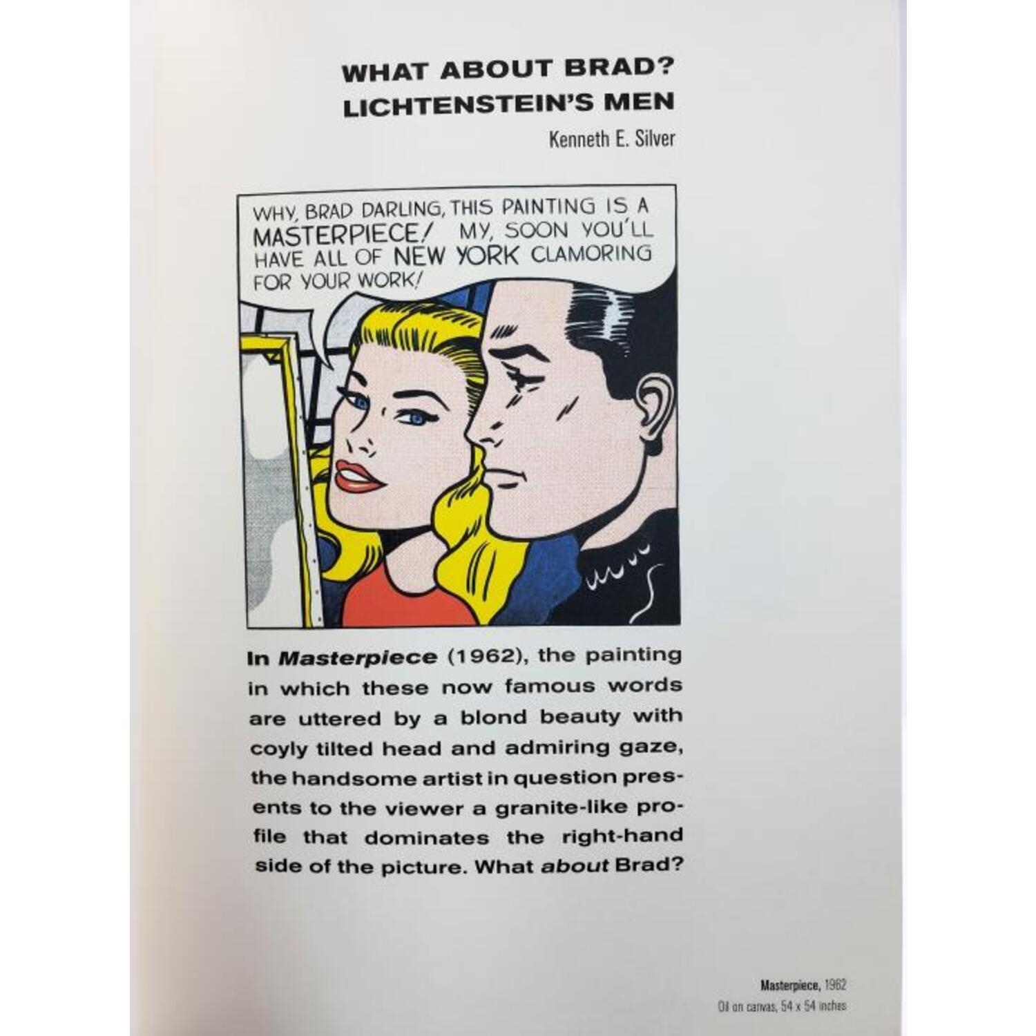 Roy Lichtenstein | Pair of 2 Roy Lichtenstein Books Mostly Men (Circa ...