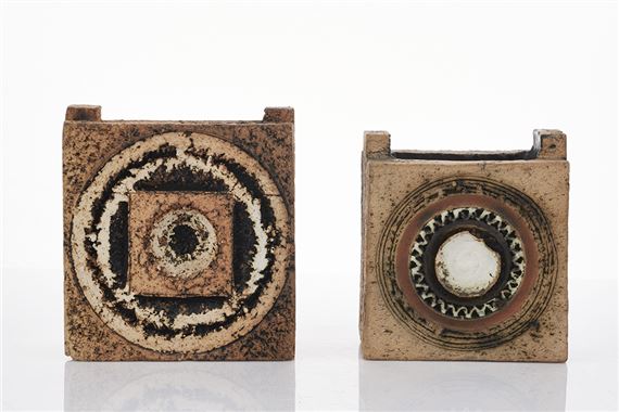 Peter Travis | Two Slab Vases (1966) | MutualArt