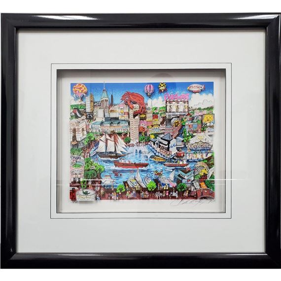 Charles Fazzino | Charles Fazzino (b. 1955) 3D Silkscreen Serigraph ...