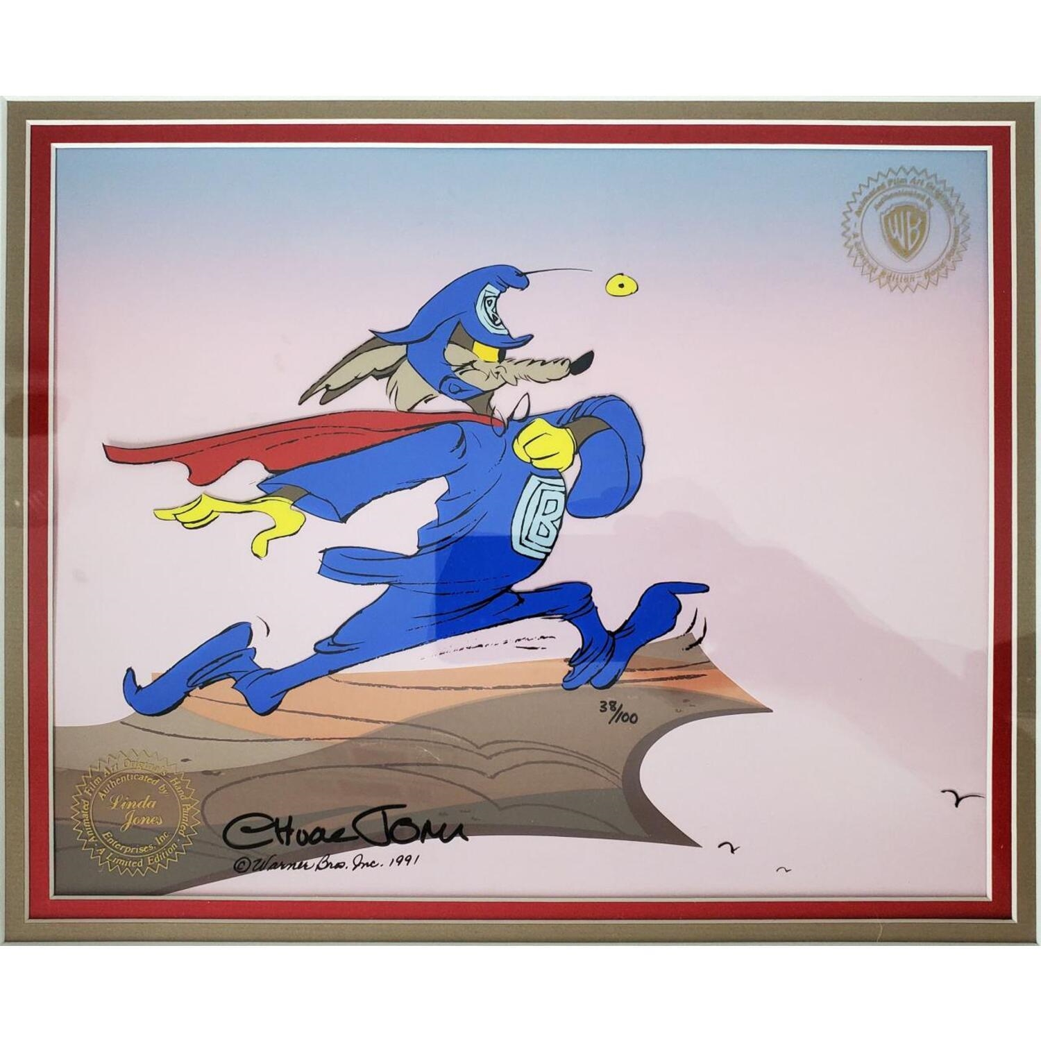 Chuck Jones | Authentic Chuck Jones Roadrunner & Wilee Coyote | MutualArt
