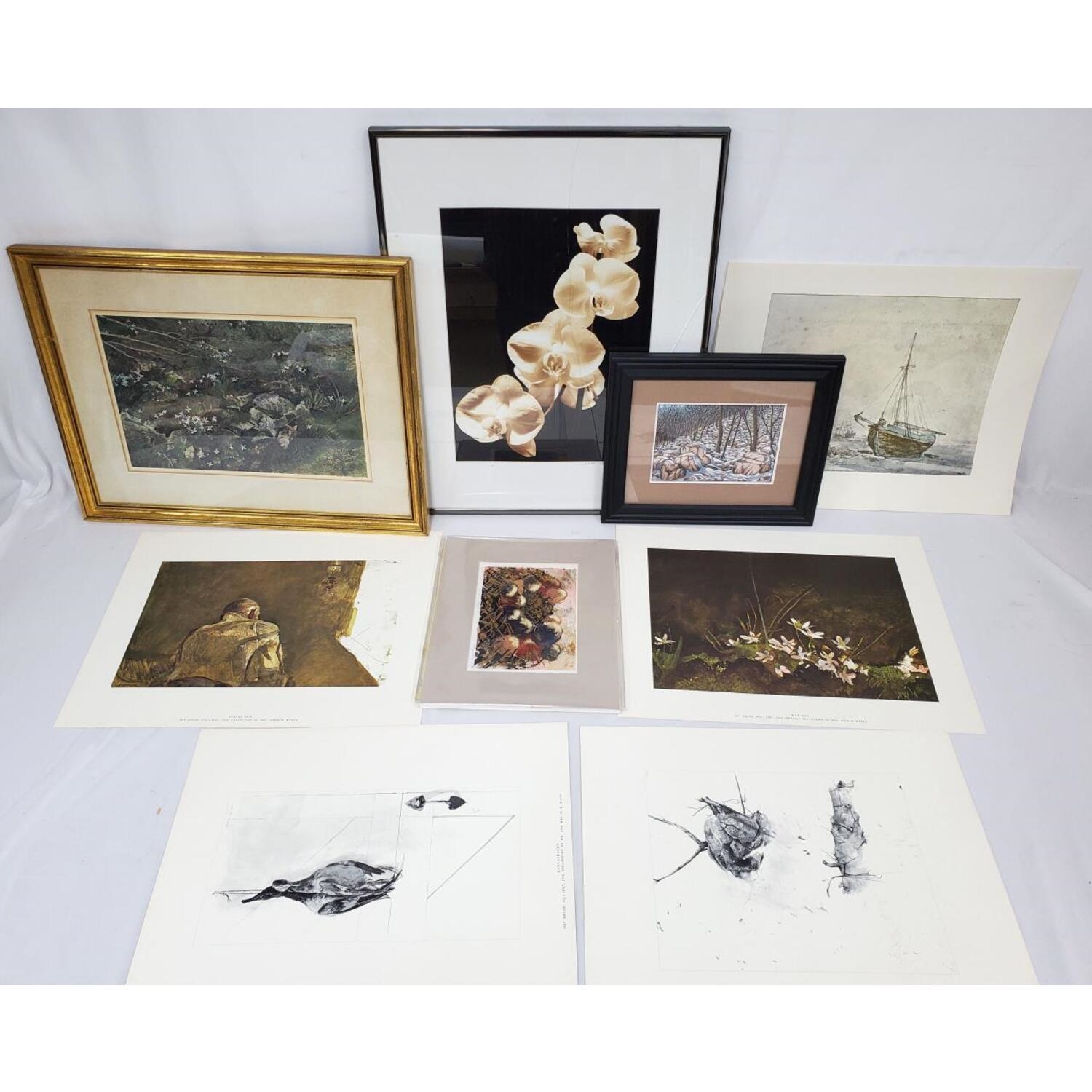 Andrew Wyeth | 6 Works of Art Incl. The Four Seasons by Wyeth | MutualArt