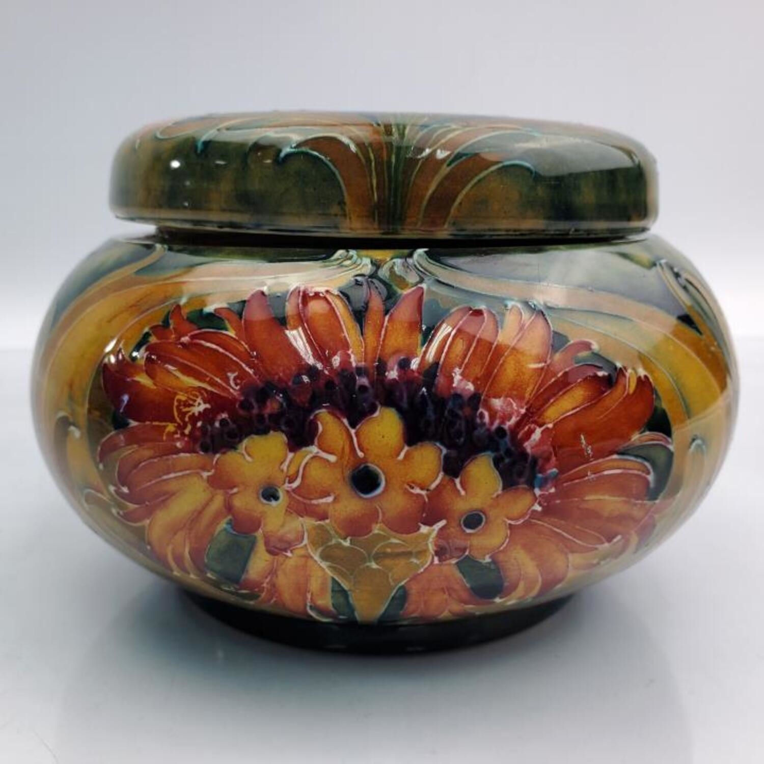 William Moorcroft | Antique English William Moorcroft Macintyre Box ...