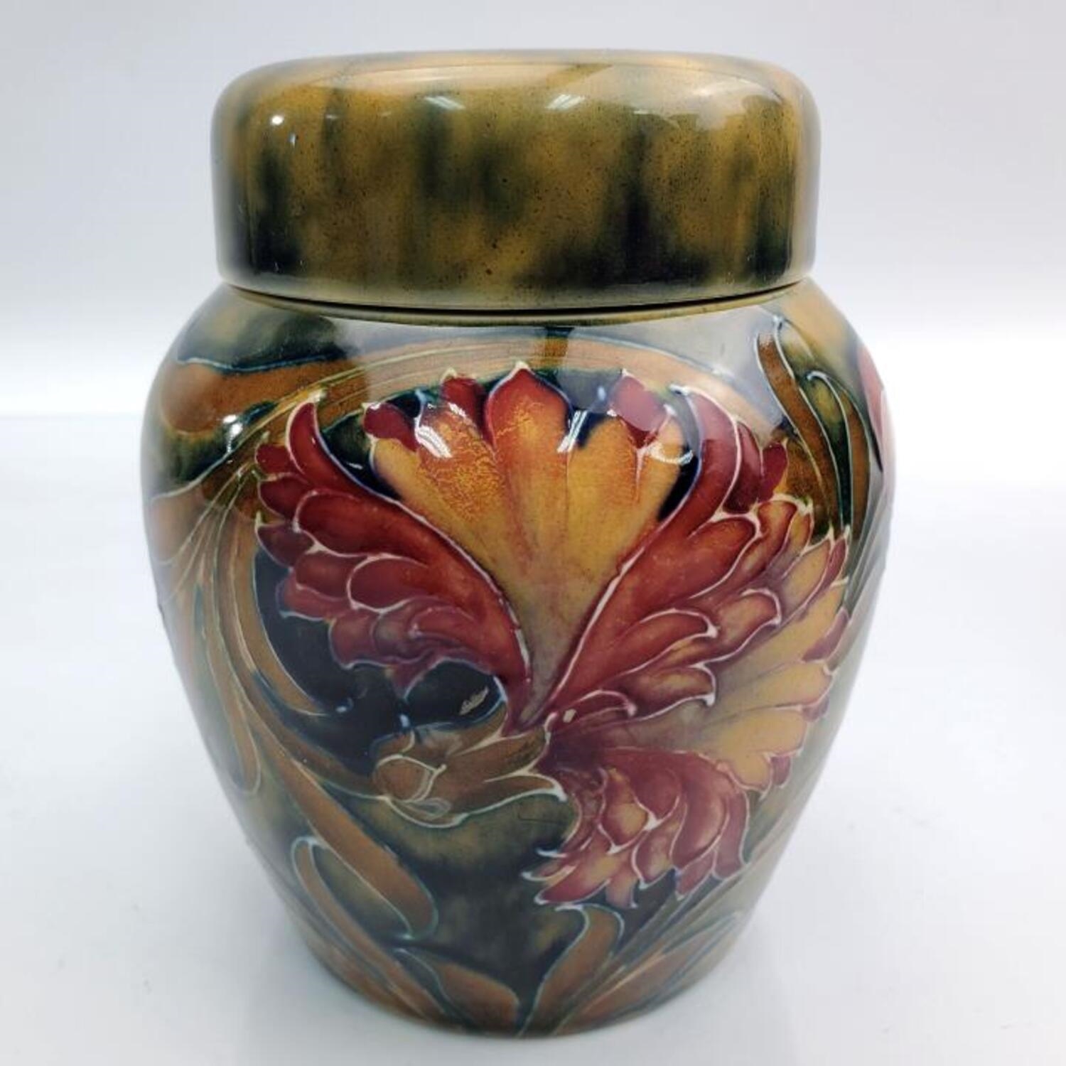 William Moorcroft | Antique English William Moorcroft Pottery Jar ...