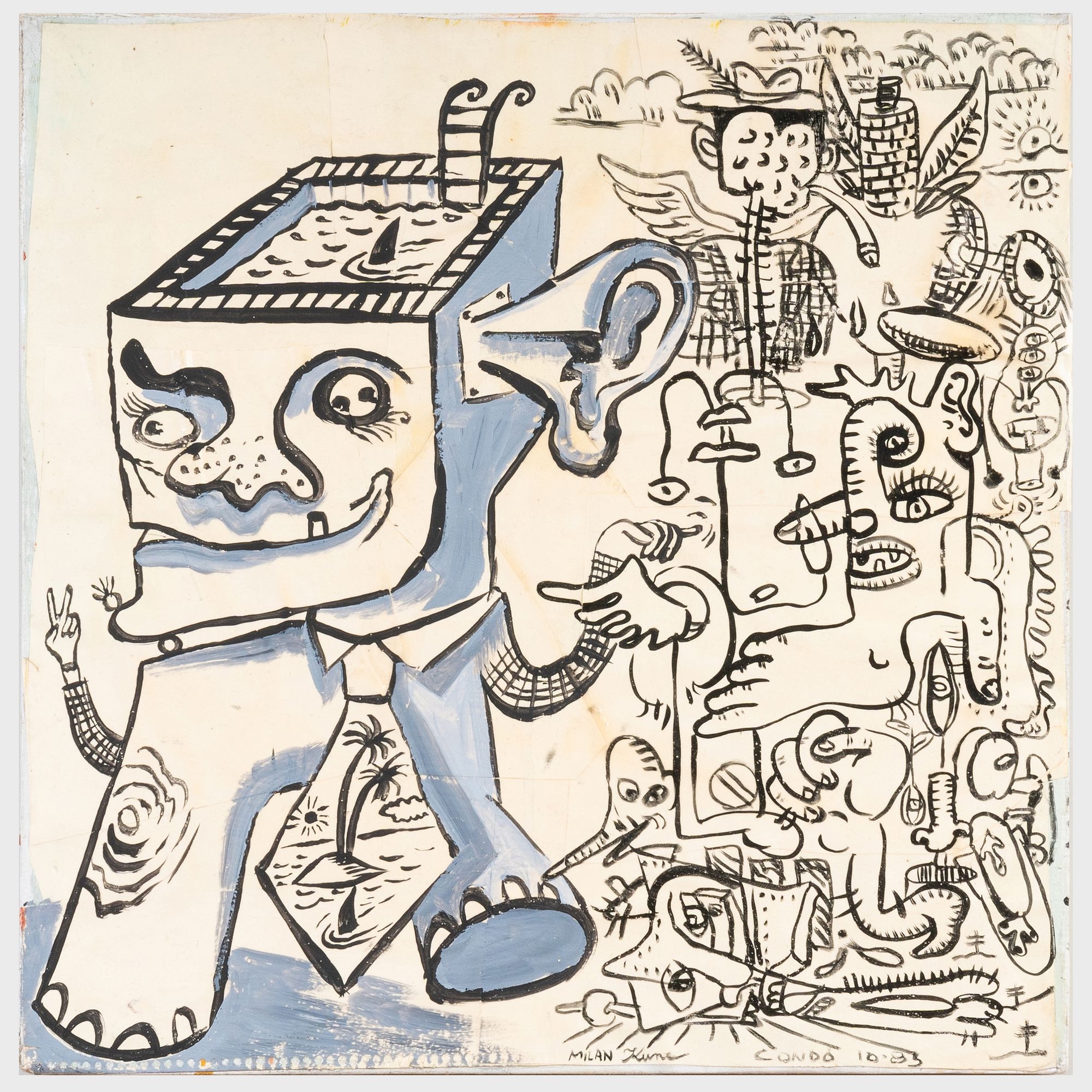 George Condo | Symphony I (2005) | MutualArt