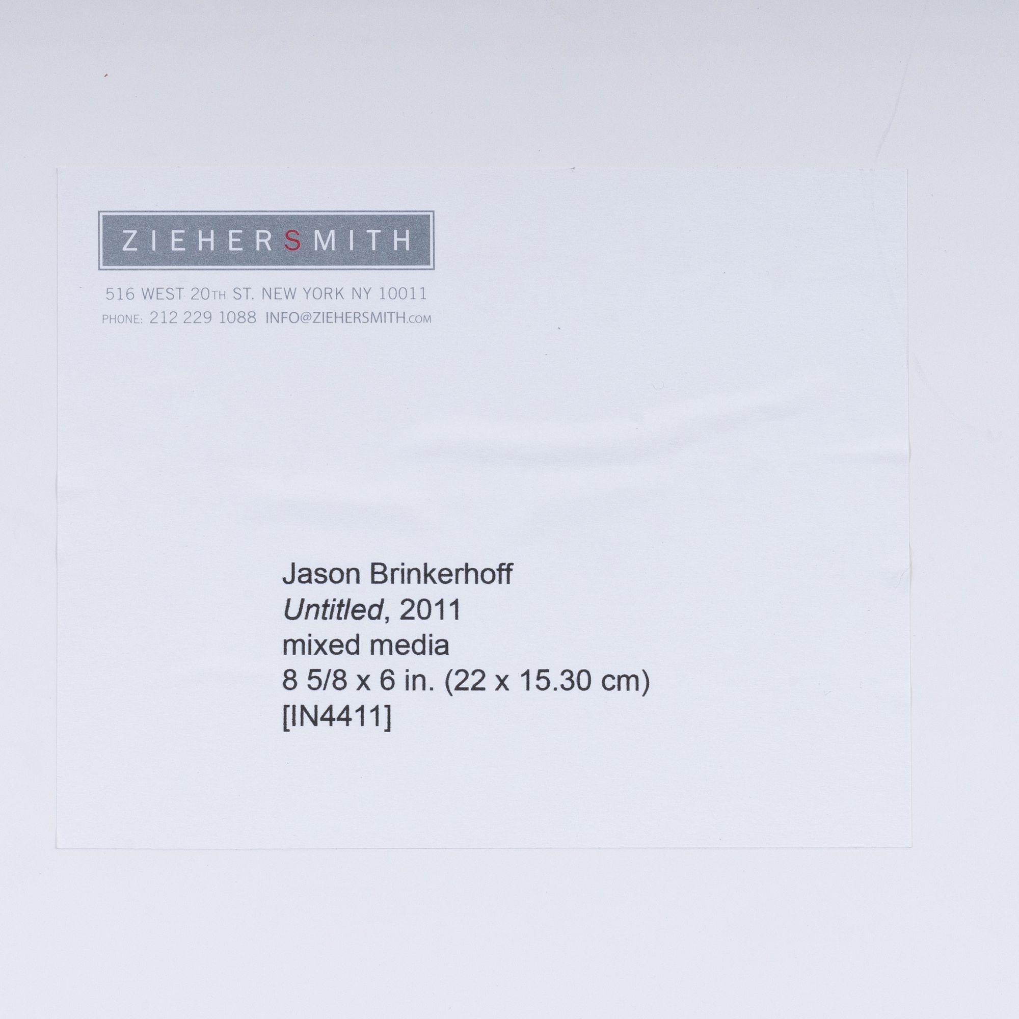 Jason Brinkerhoff | Untitled (2011) | MutualArt