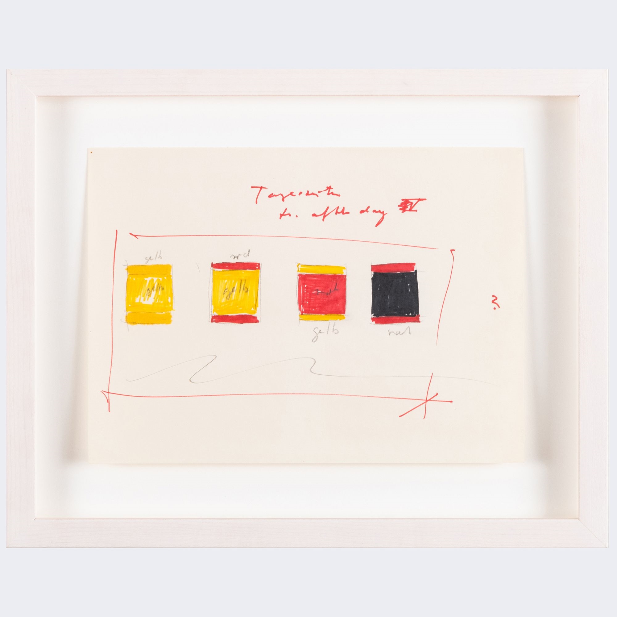 Blinky Palermo | Oliv/Silber (1971) | MutualArt