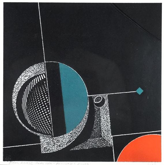 Joseph Kádár | Homage to Kassak (1987) | MutualArt