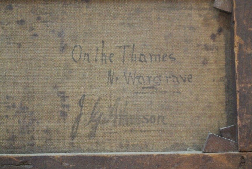 John Gunson Atkinson | On the Thames near Wargrave | MutualArt