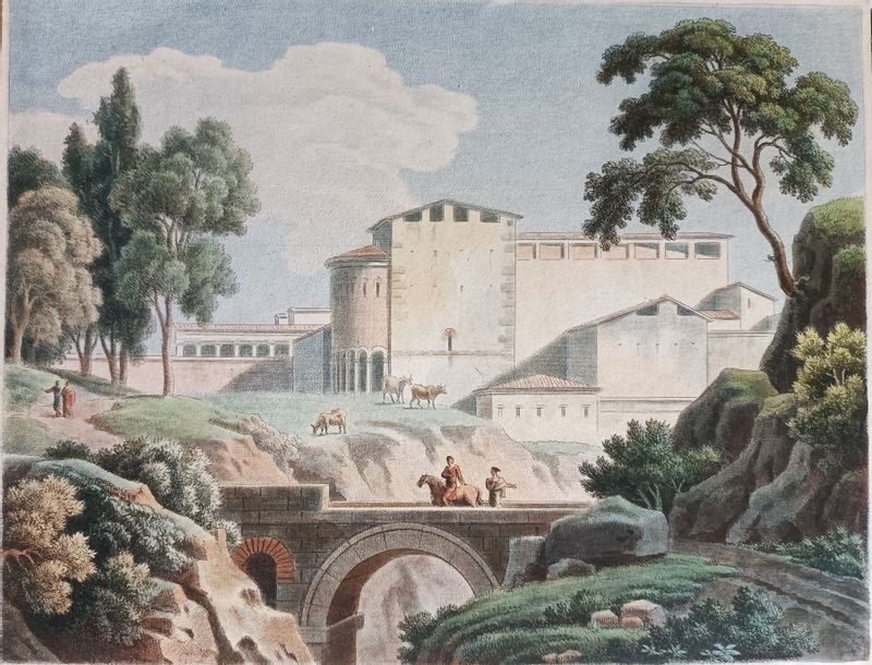 Roman School, 19th Century | Roman buildings | MutualArt