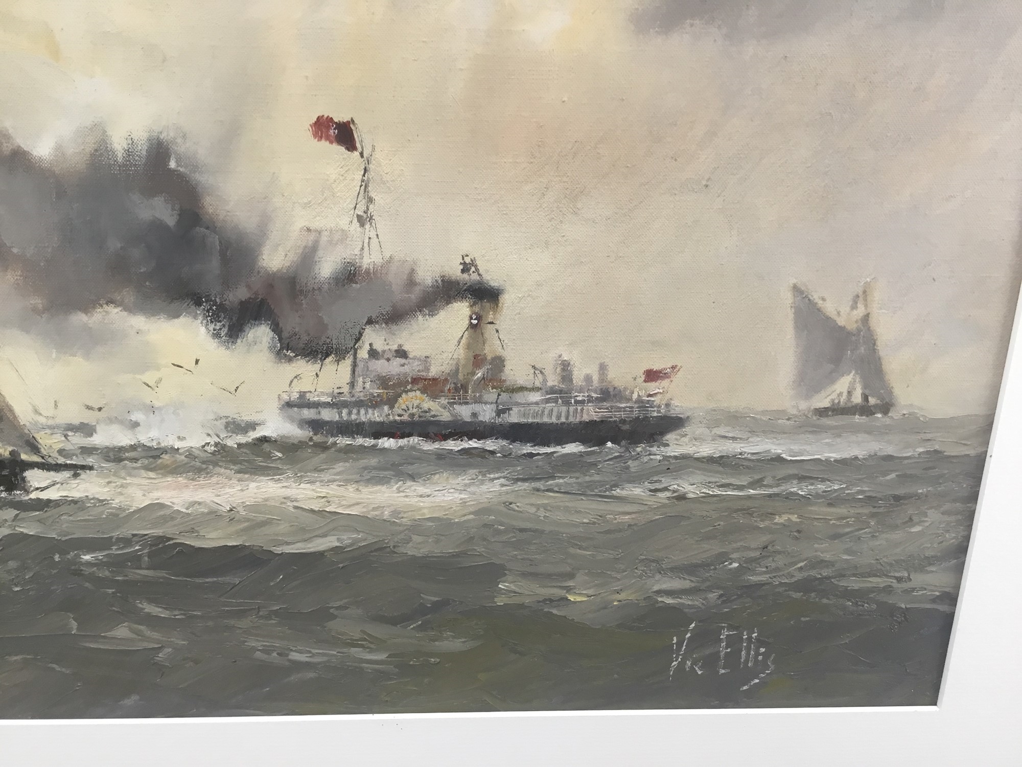 Vic Ellis | Marine scene | MutualArt