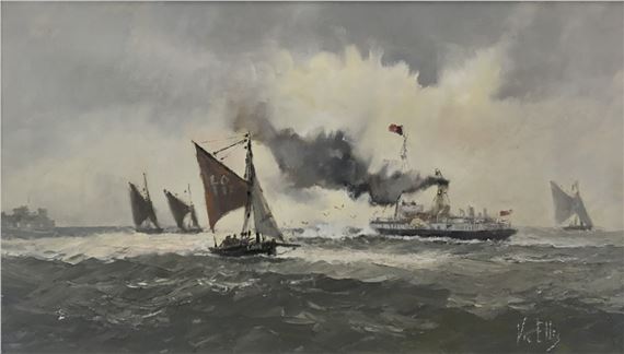 Vic Ellis | Marine scene | MutualArt
