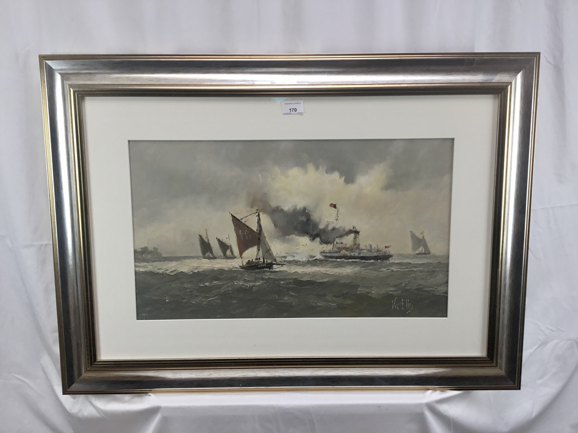 Vic Ellis | Marine scene | MutualArt