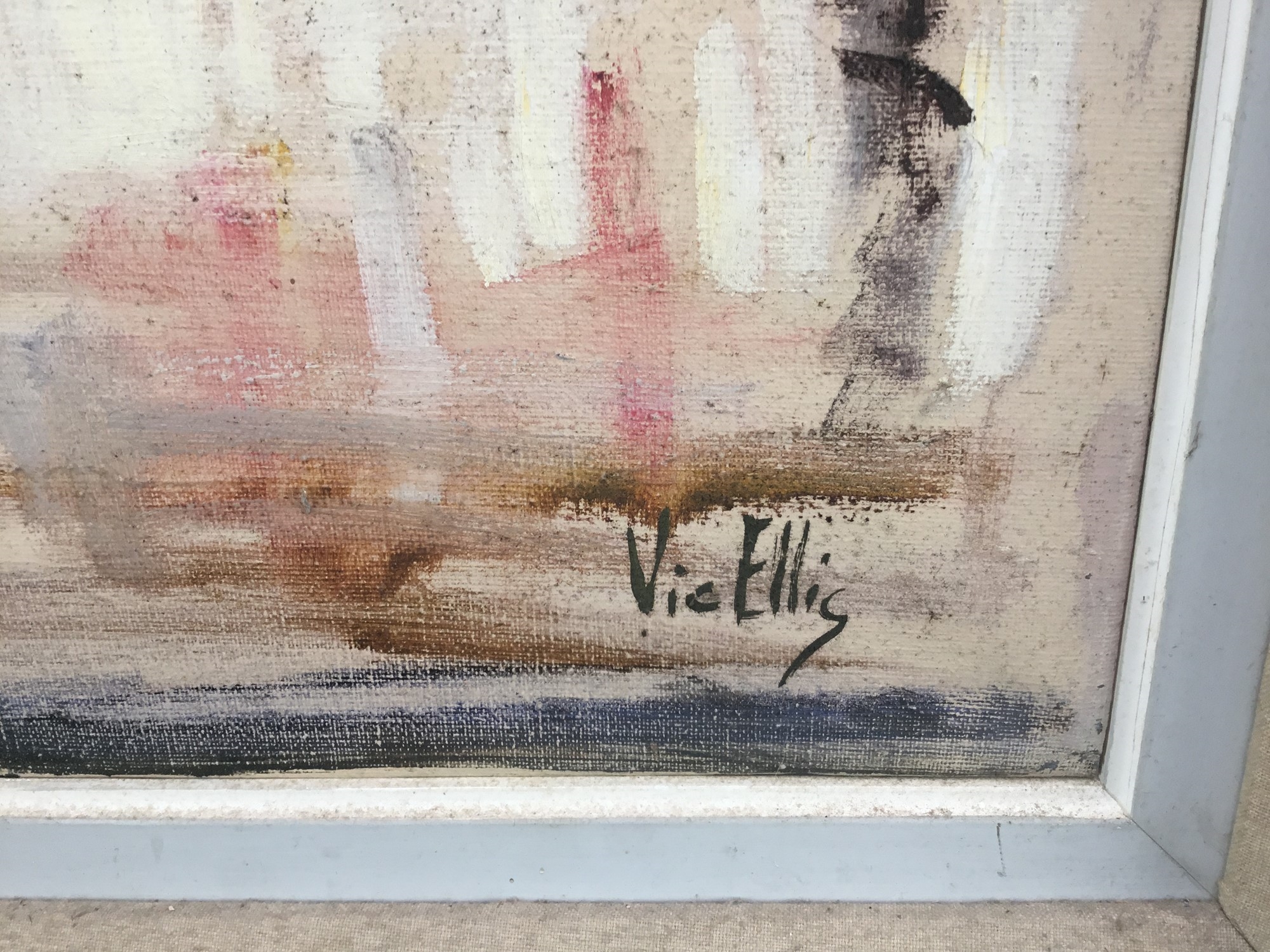 Vic Ellis | Heybridge Basin marine scene (1969) | MutualArt