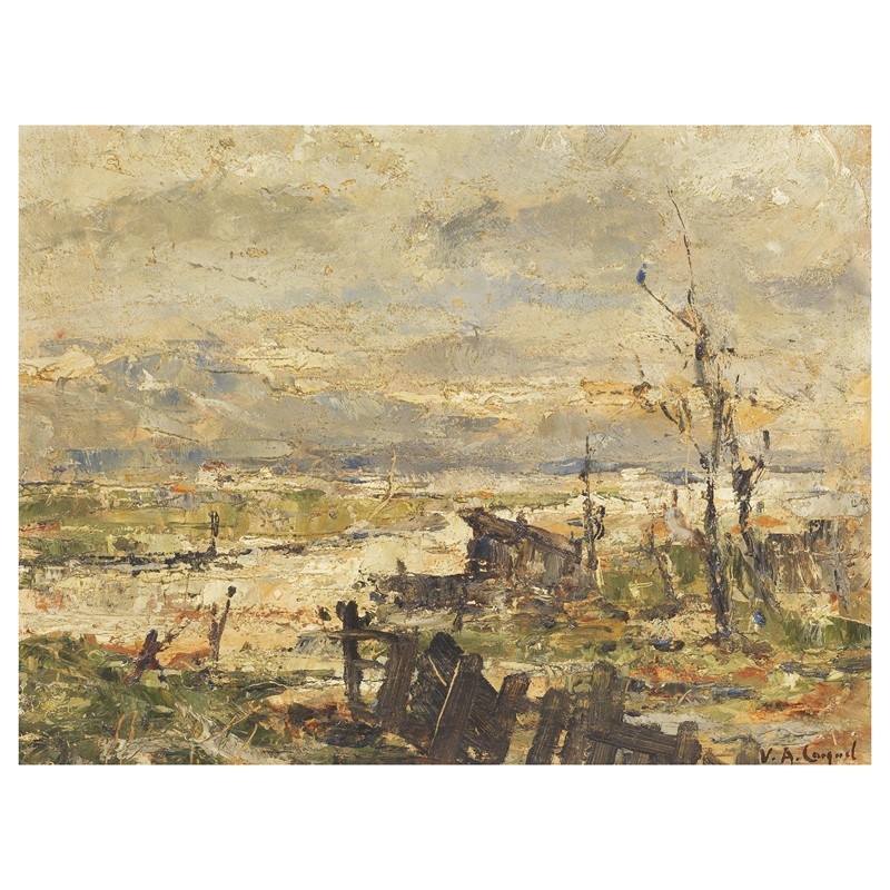 Vittore Antonio Cargnel | PIAVE FROM MONTELLO | MutualArt