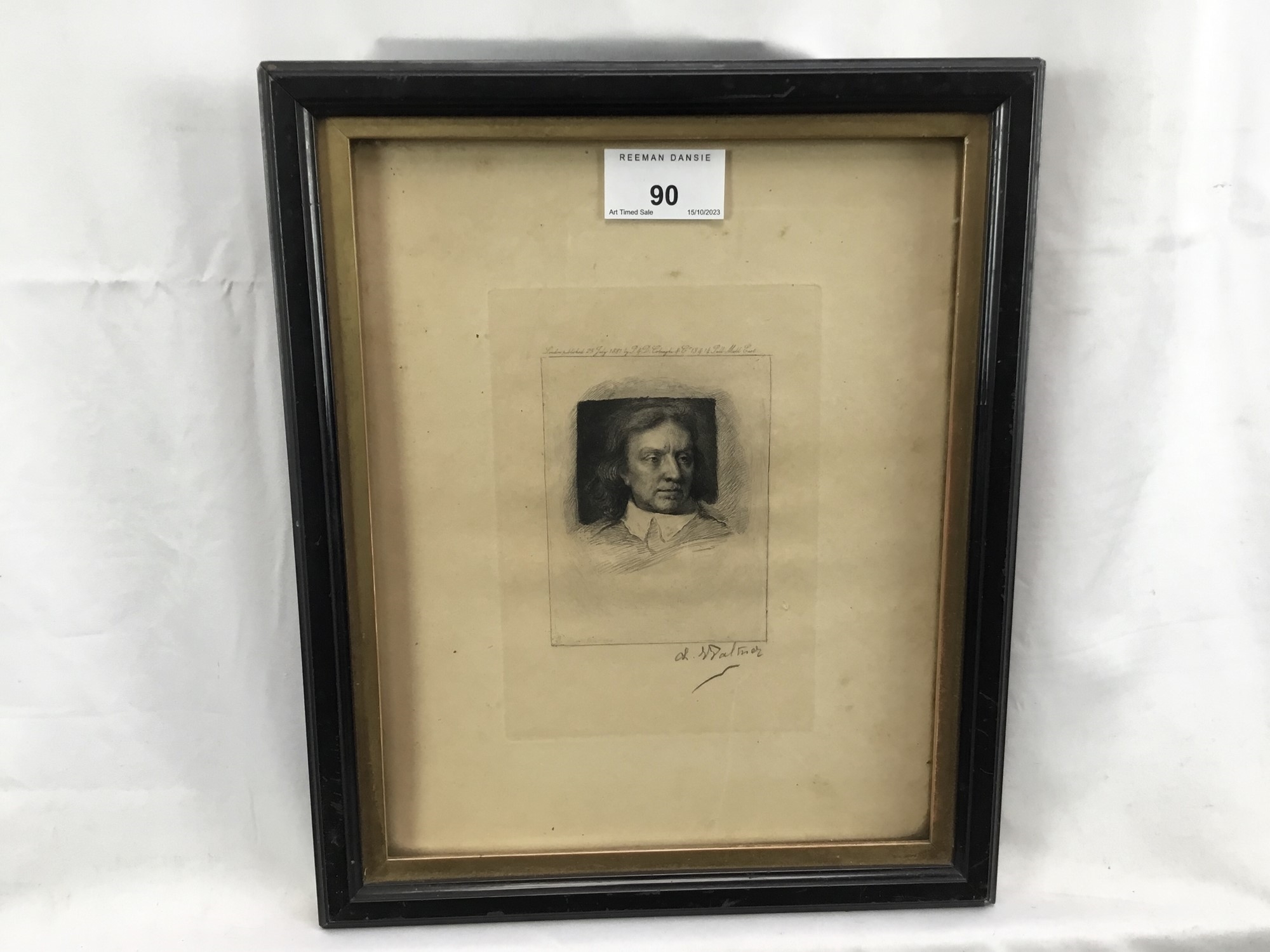 Samuel Cooper | 18th century engraving after Samuel Cooper of Oliver ...