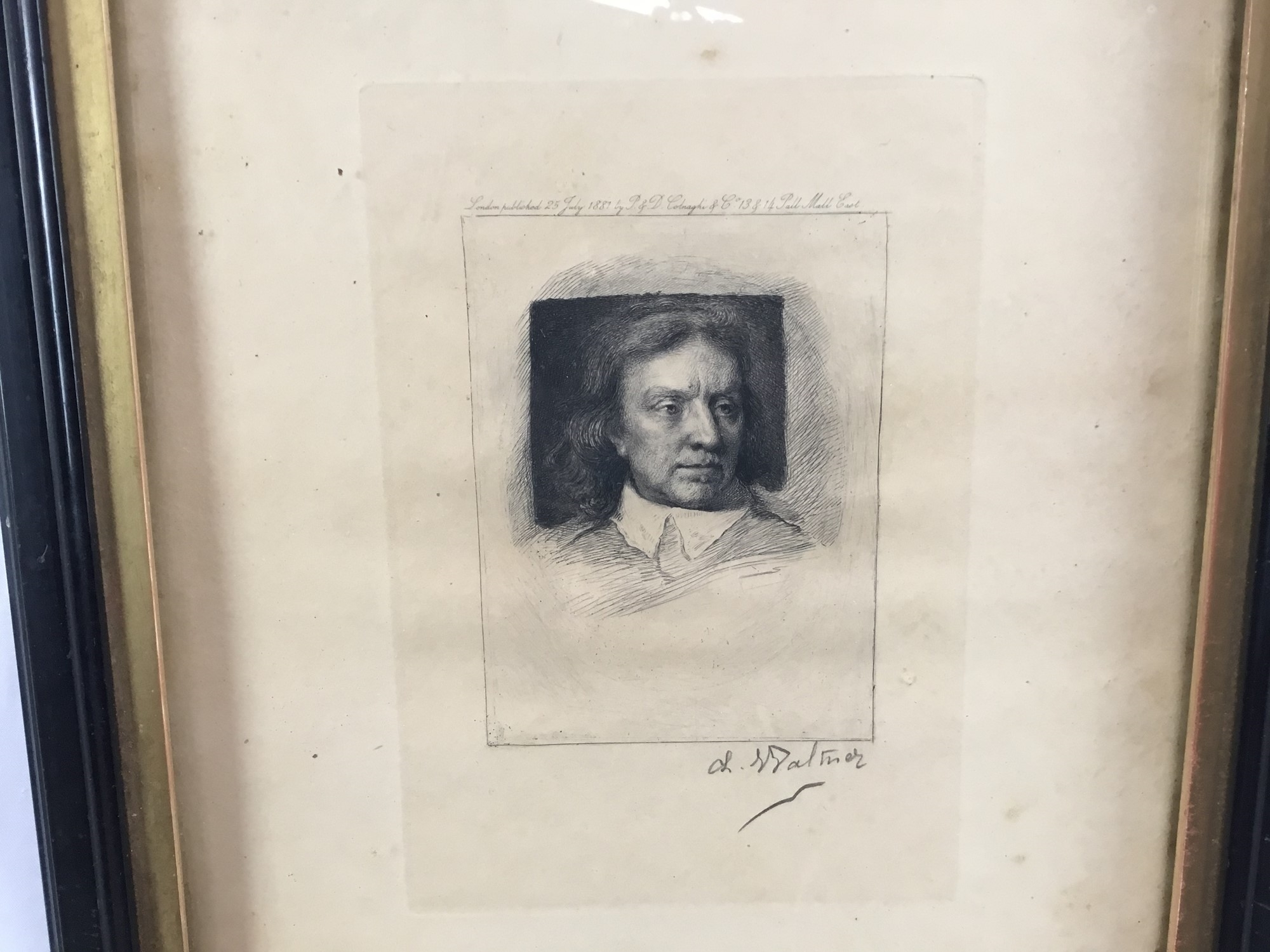 Samuel Cooper | 18th century engraving after Samuel Cooper of Oliver ...