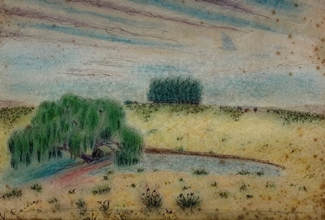 Jose Cuneo | Paisaje de campo | MutualArt