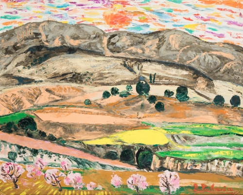 Benjamín Palencia | Paisaje, 1966 (1894) | MutualArt