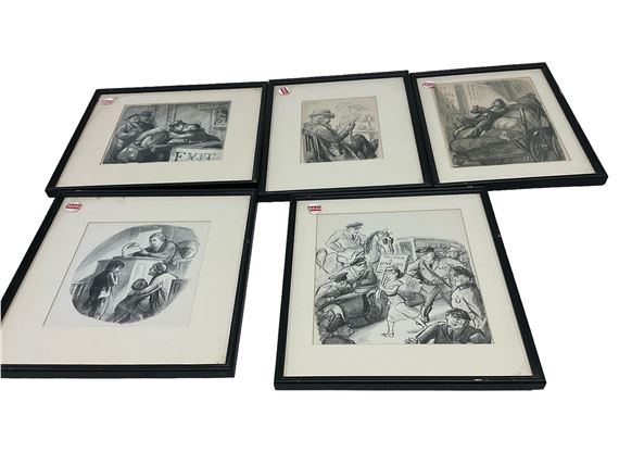 Don Freeman | Lithograph Collection From Don Freeman Sketches | MutualArt