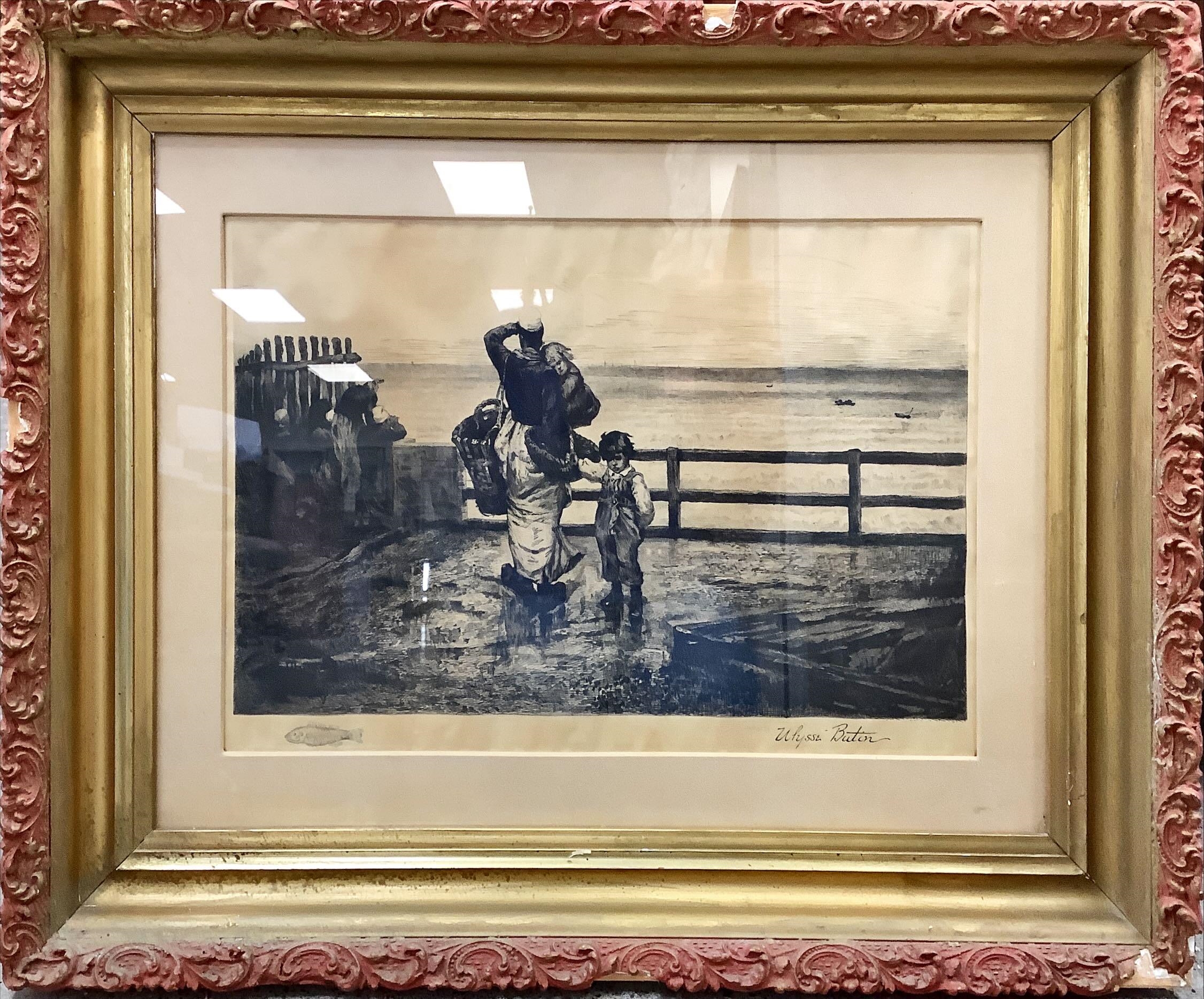 Ulysse Butin | Waiting at Villerville | MutualArt