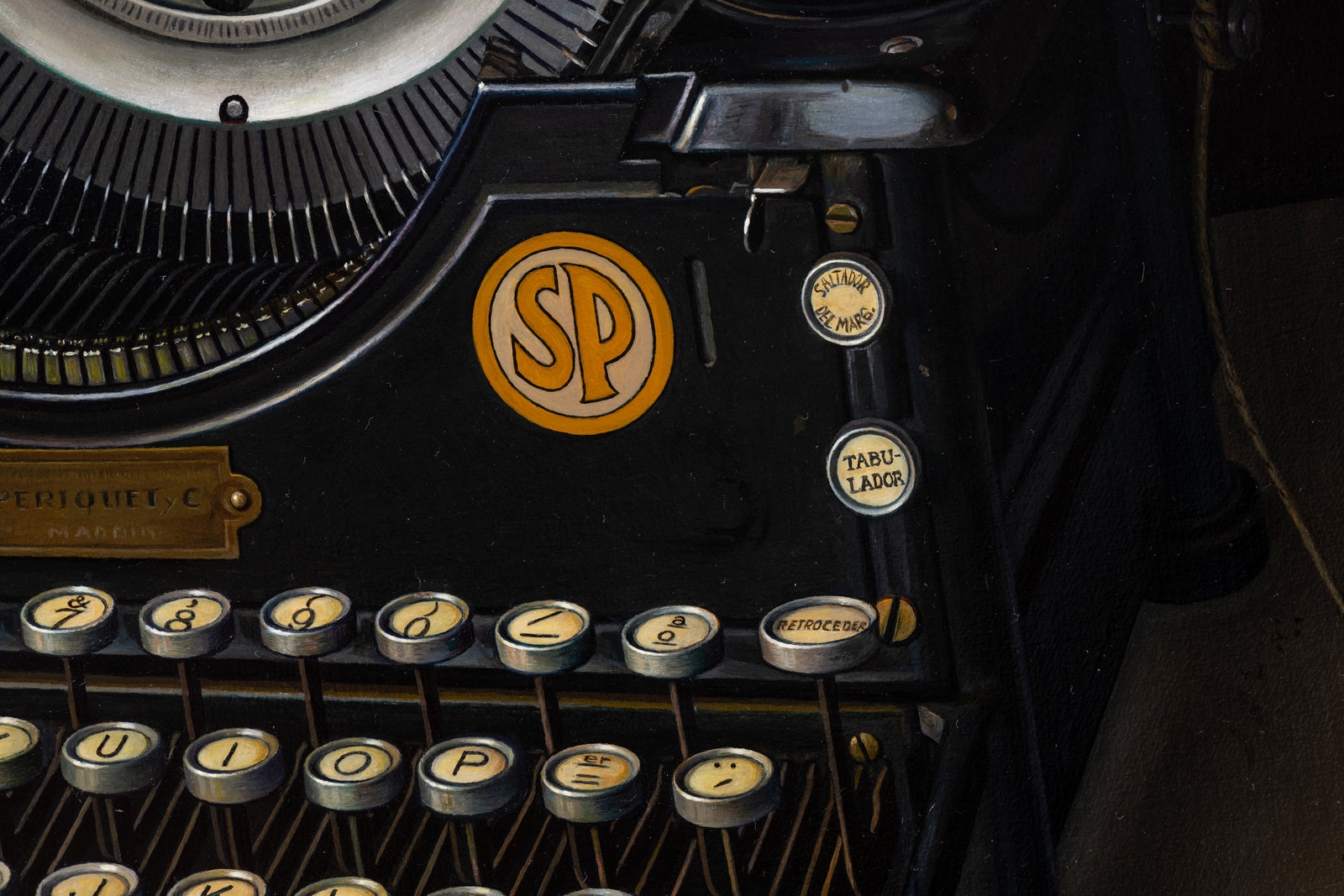 Fernando Rivero Ramírez | The Typewriter (1986) | MutualArt