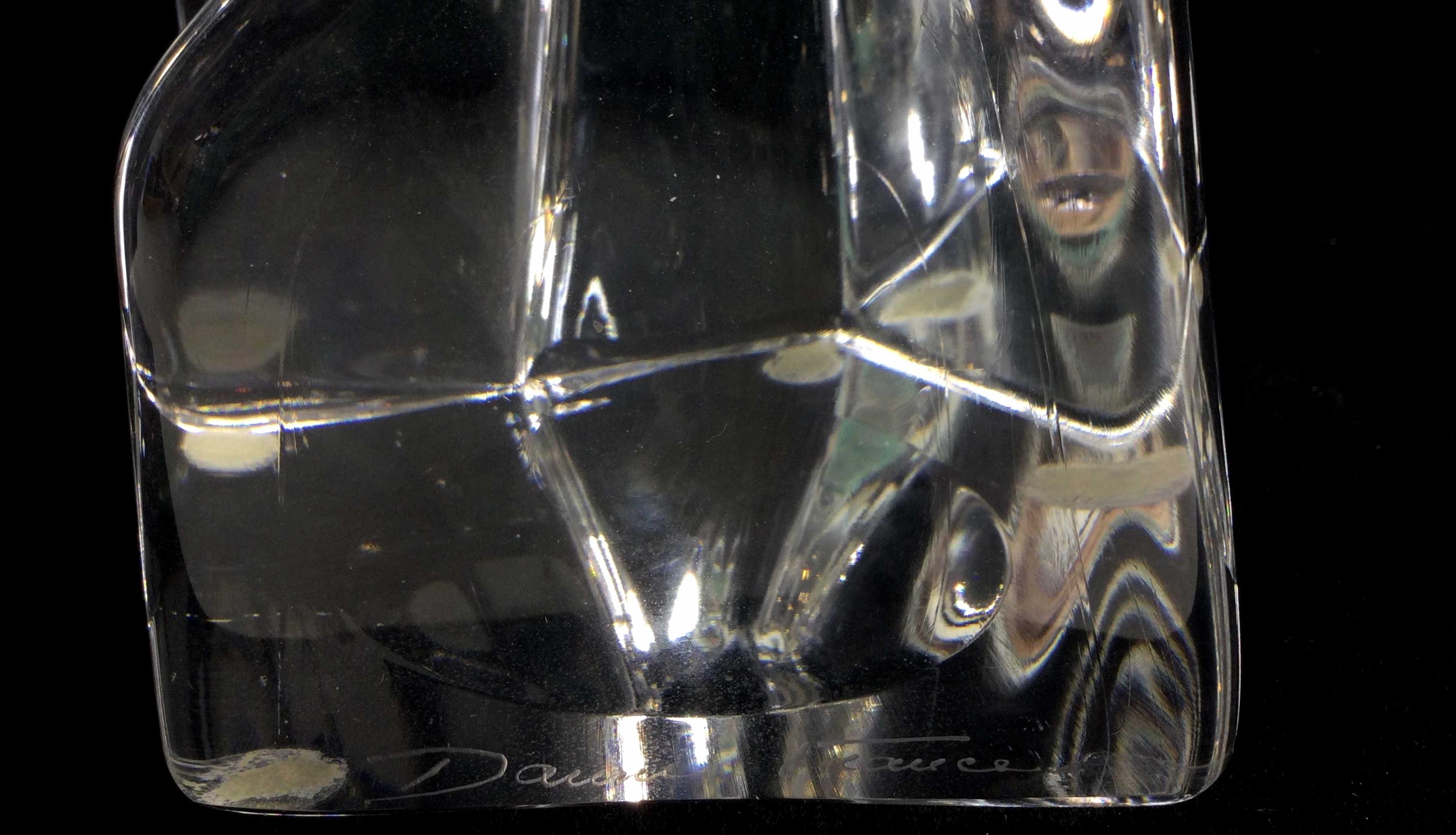 Daum Frères | Daum France Crystal Bird Sculpture | MutualArt