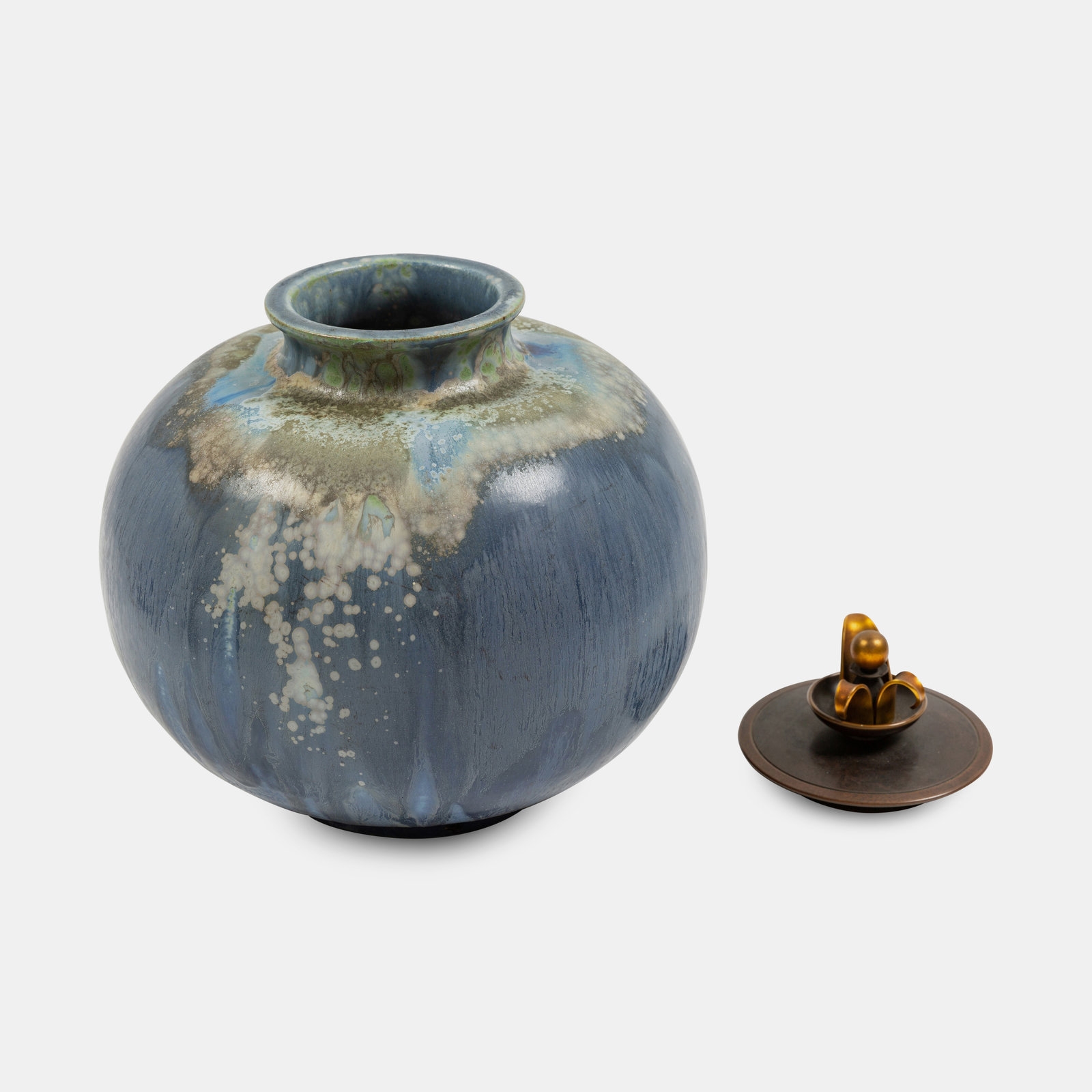 Carl Halier | Lidded Vessel (1939) | MutualArt