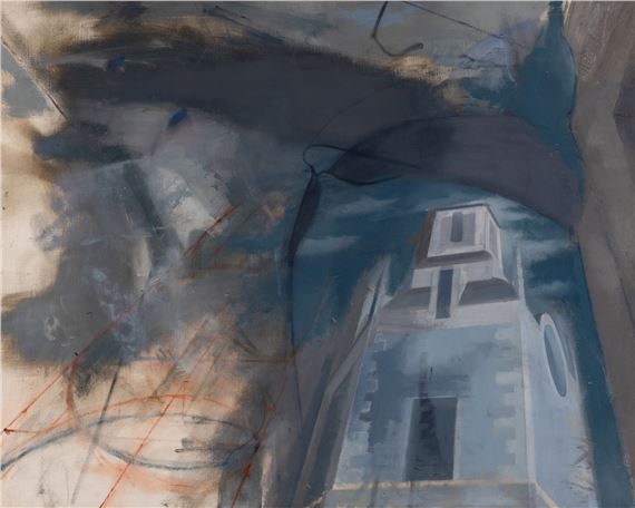 Edwin Walter‏ Dickinson | Stone Tower (1940) | MutualArt