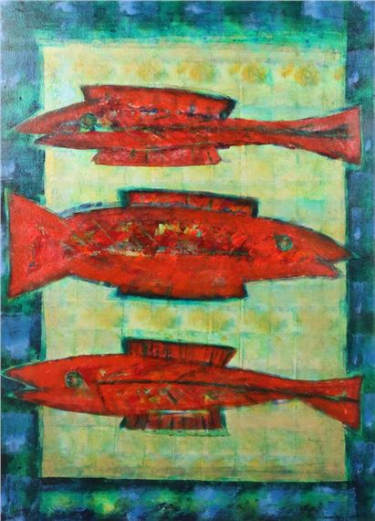 Maya Wildevuur | Drie vissen | MutualArt