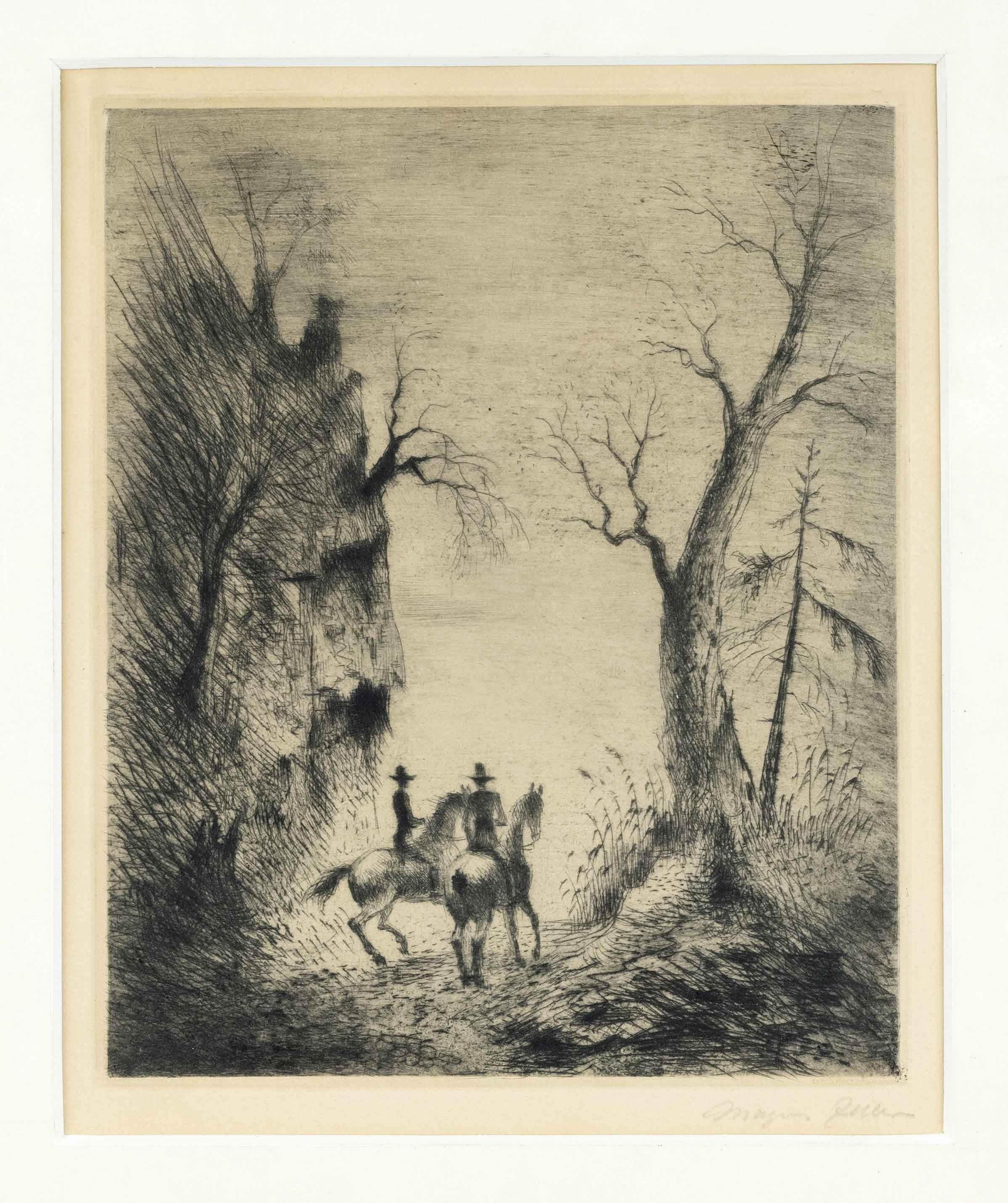 Magnus Herbert Zeller | German Expressionist painter and graphic artist ...