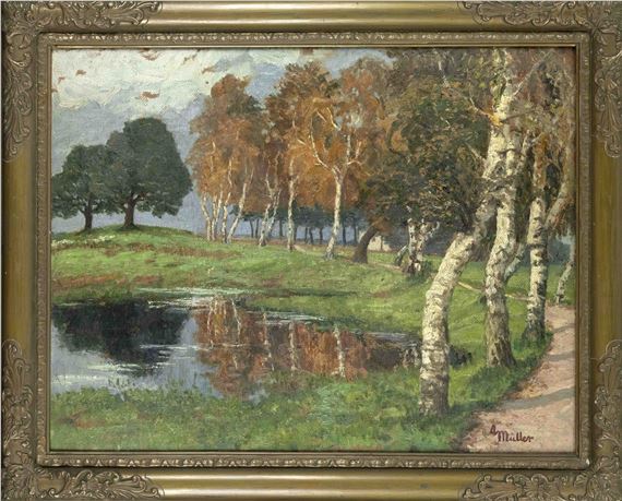 A. Muller | German painter c. 1900 (Circa 1900) | MutualArt