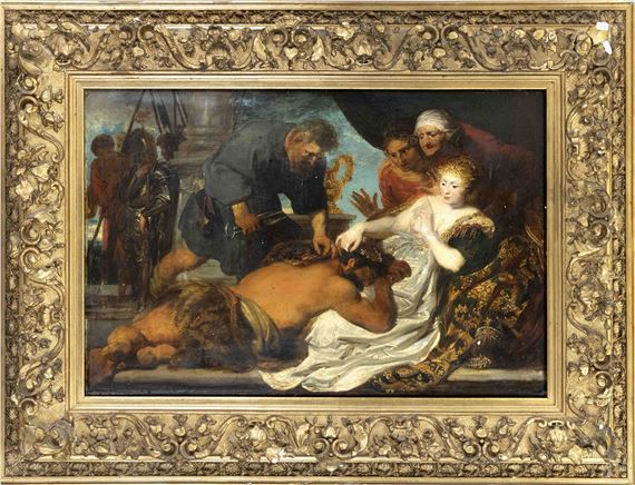 Anthony van Dyck | Samson and Delila after Anthonis van Dyck (19th ...